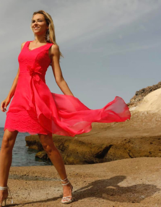 Robes soirées cocktails Linea Raffaelli ensemble lilas Morbihan Vannes ...